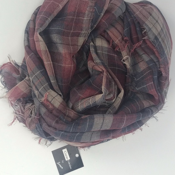 Accessories | New Faded Plaid Boho Chic Scarf | Poshmark